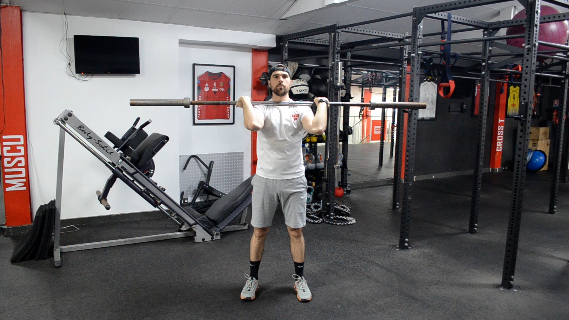 Mouvement de Push Press à la Barre - Vidéo explicative - MB PERFORMANCE